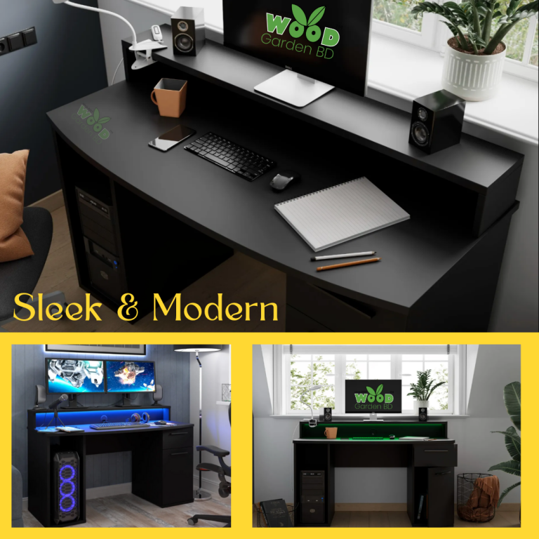 BOB Gaming Desk - Wood Garden BD